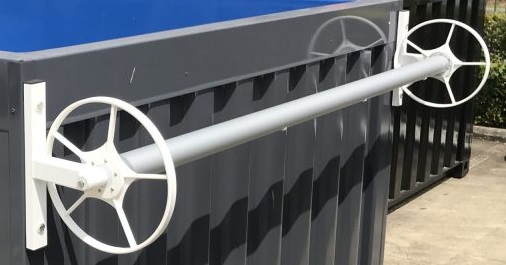 Wall-mounted Pool Rollers - Solazone AustraliaSolazone Australia