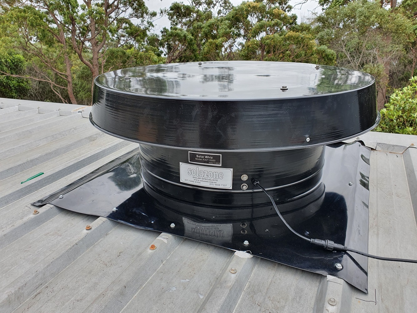 Industrial Solar Ventilators - Solazone Australia
