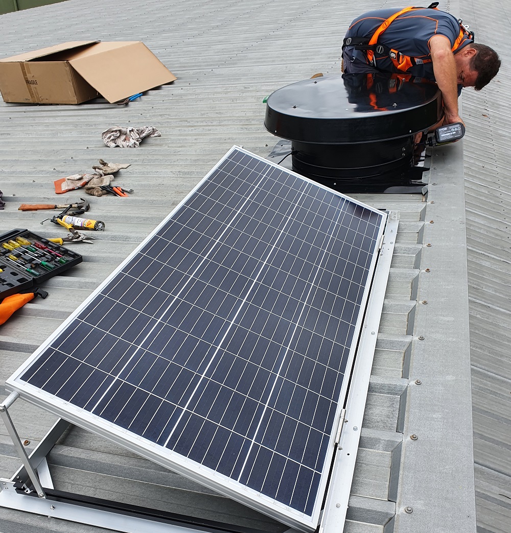 Industrial Solar Ventilators - Solazone Australia