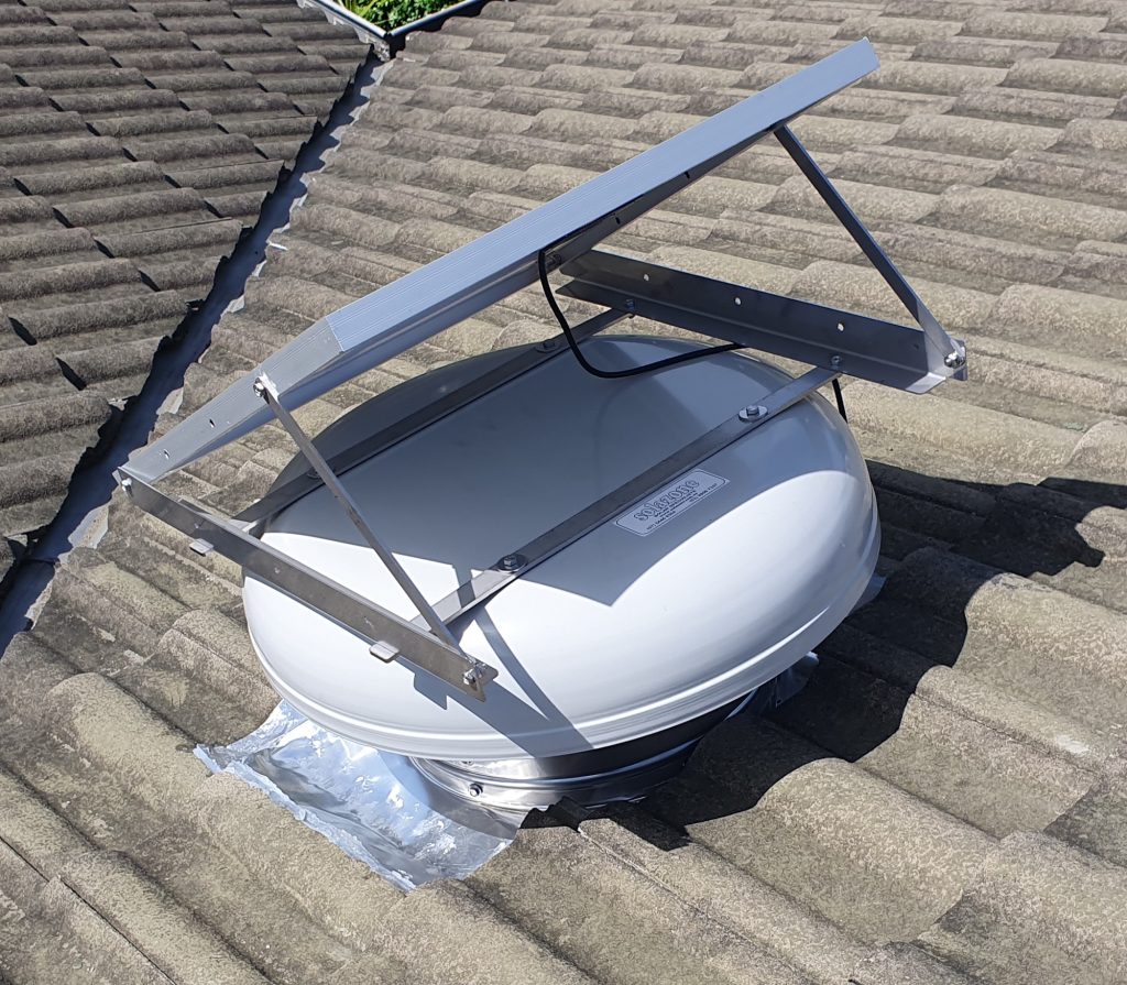 Solar Whiz stainless-steel solar roof ventilatorsSolazone Australia