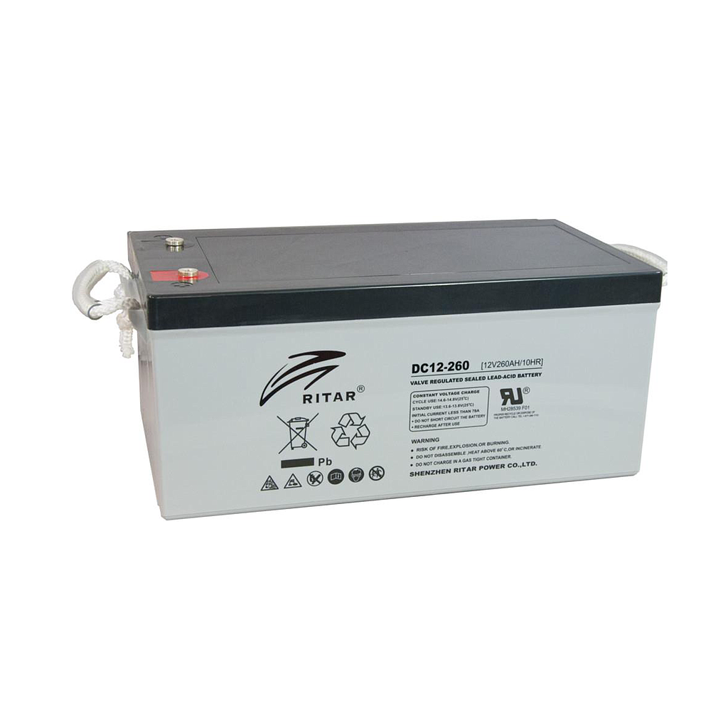 Ritar AGM Battery Deep Cycle Sealed Lead Acid Battery - Solazone ...